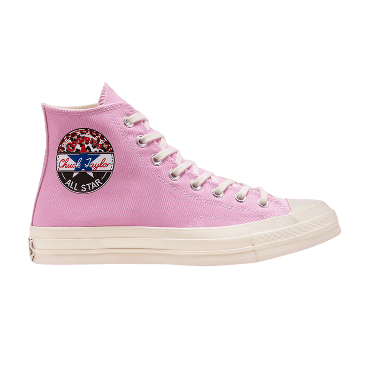 Deals on Men's Chuck 70 Logo Play Low 'Peony Pink' on Sneakers.com